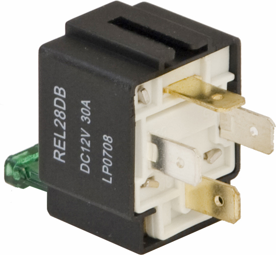 12 Volt Relay 30A (Fused) | ERL5