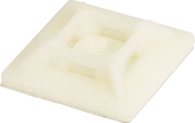 White cable tie bases (small) | EAC9