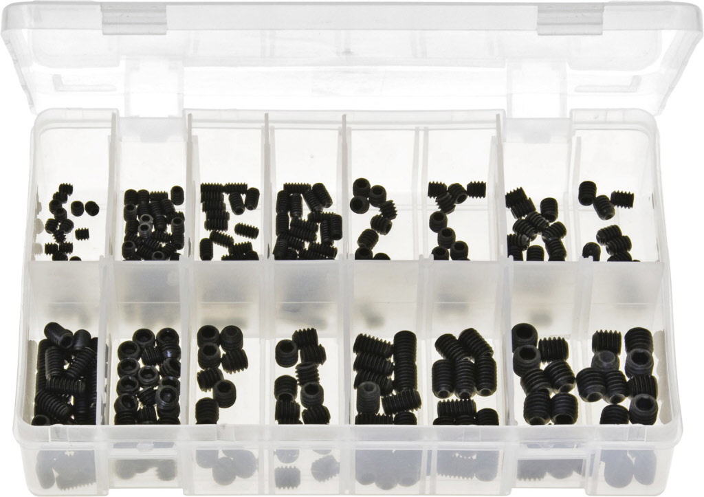 Assorted Box UNC grub screws