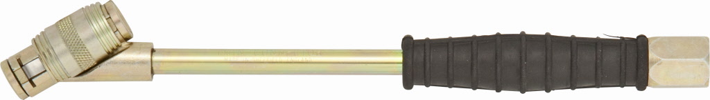 Twin Clip on Open end Tyre valve Connector