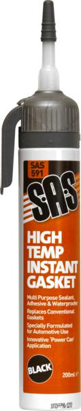 High Temperature Silicone Sealant (Black)