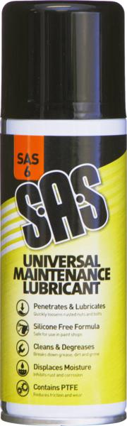 SAS Attack Universal Maintenance Spray 200ml aerosol