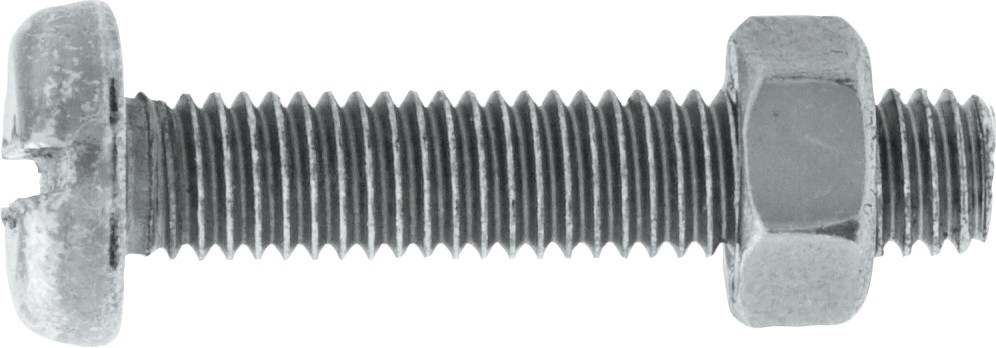 M5 X 50 Slotted Pan Machine Screw | HBA15