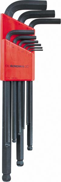 Bondhus Metric Ball Hex Driver Set | TL345