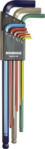 Bondhus Hex Driver Ball End Set Extra Long | TNB69699
