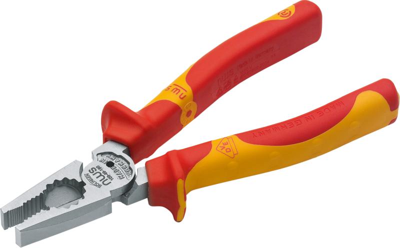 NWS VDE 1000v Combination Pliers 205mm | TNV1/205