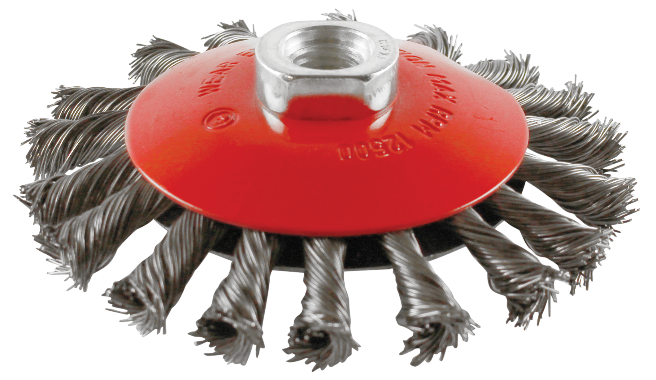 Twist Knot Conical Wire Wheel 95mm